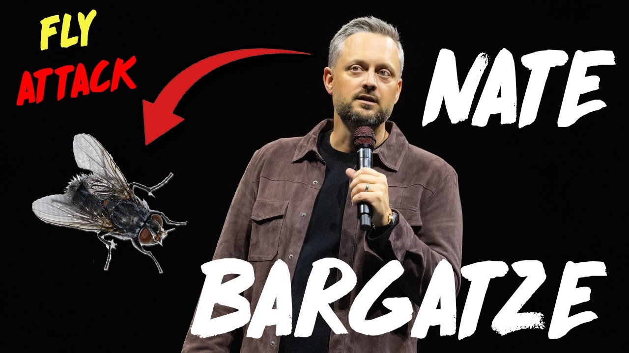 Fly Attacks Nate Bargatze | Stand Up Comedy - YouTube