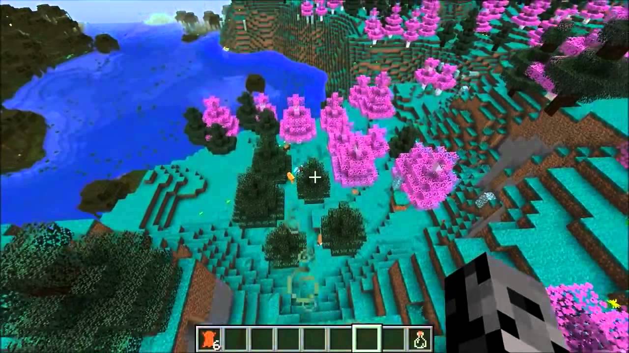255 Minecraft RIDICULOUS WORLD MOD UNIQUE BIOMES, NEW MOBS, & MORE! Mod ...