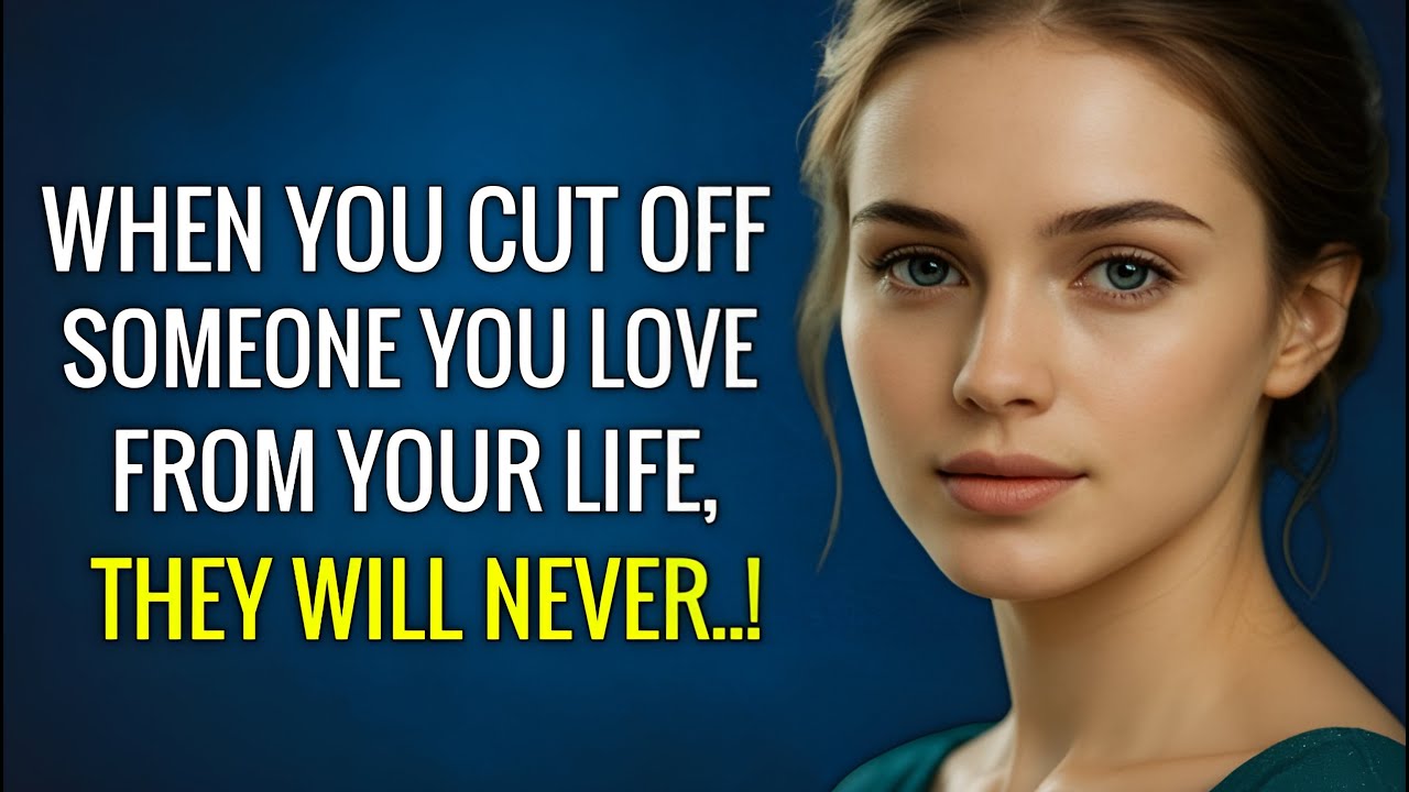 What Happens When You Cut Off Someone You Love? | Psychology Facts Love ...