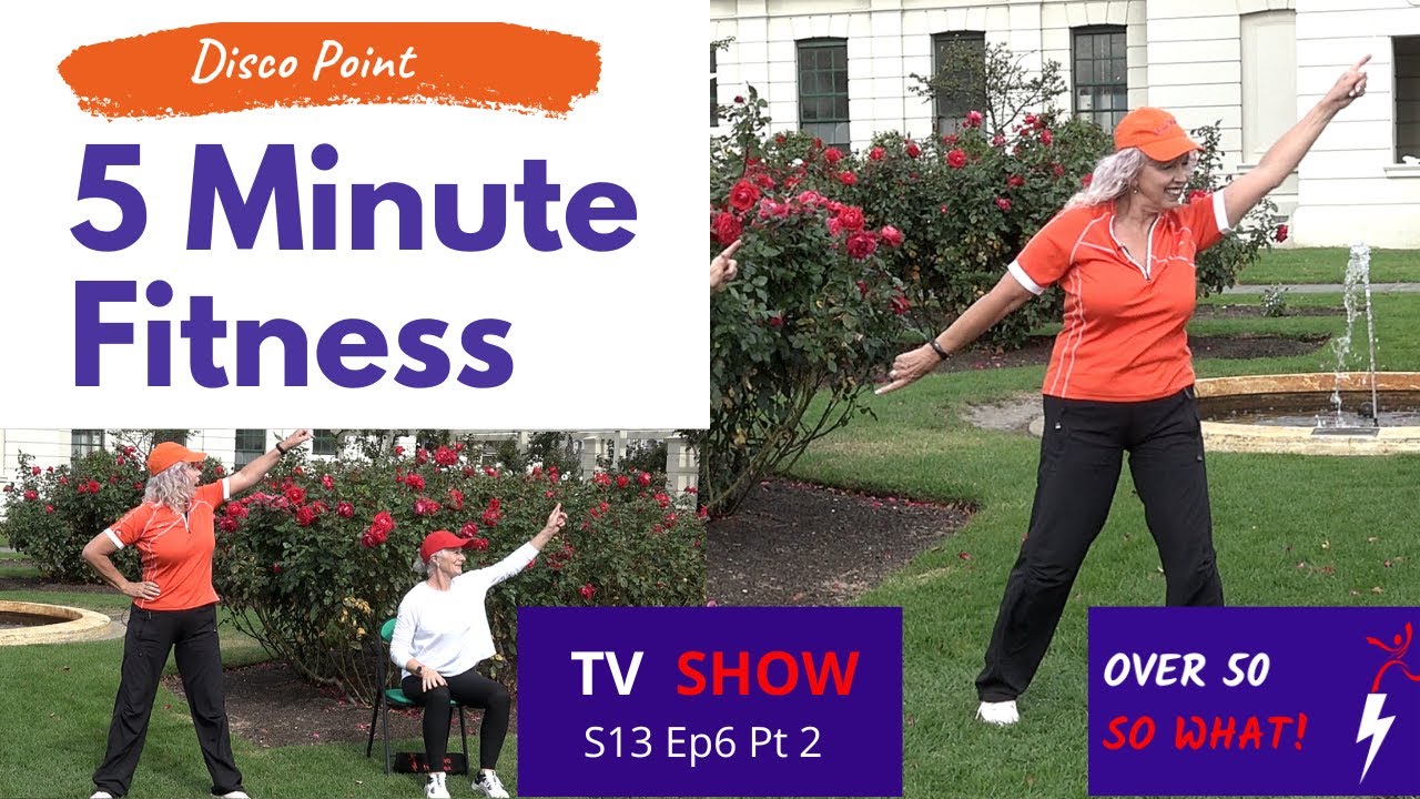5 Minute Fitness – Disco Point low impact with chair version fun ...