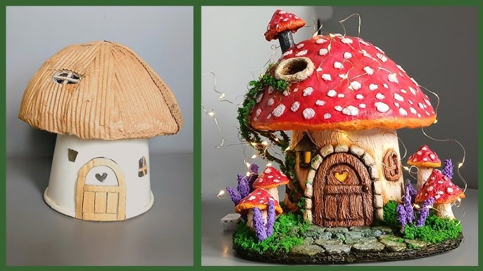 Diy Fairy Mushroom House