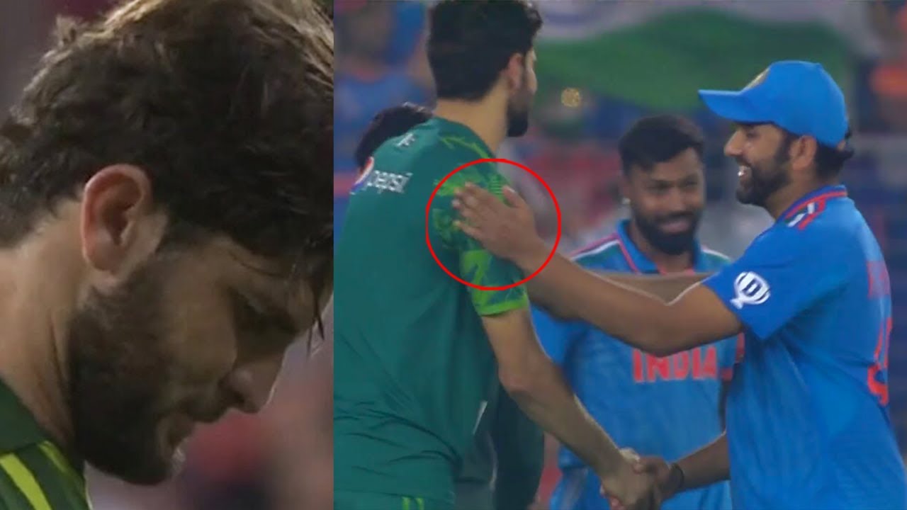 Rohit Sharma heart winning gesture for Crying Shaheen Afridi after ...