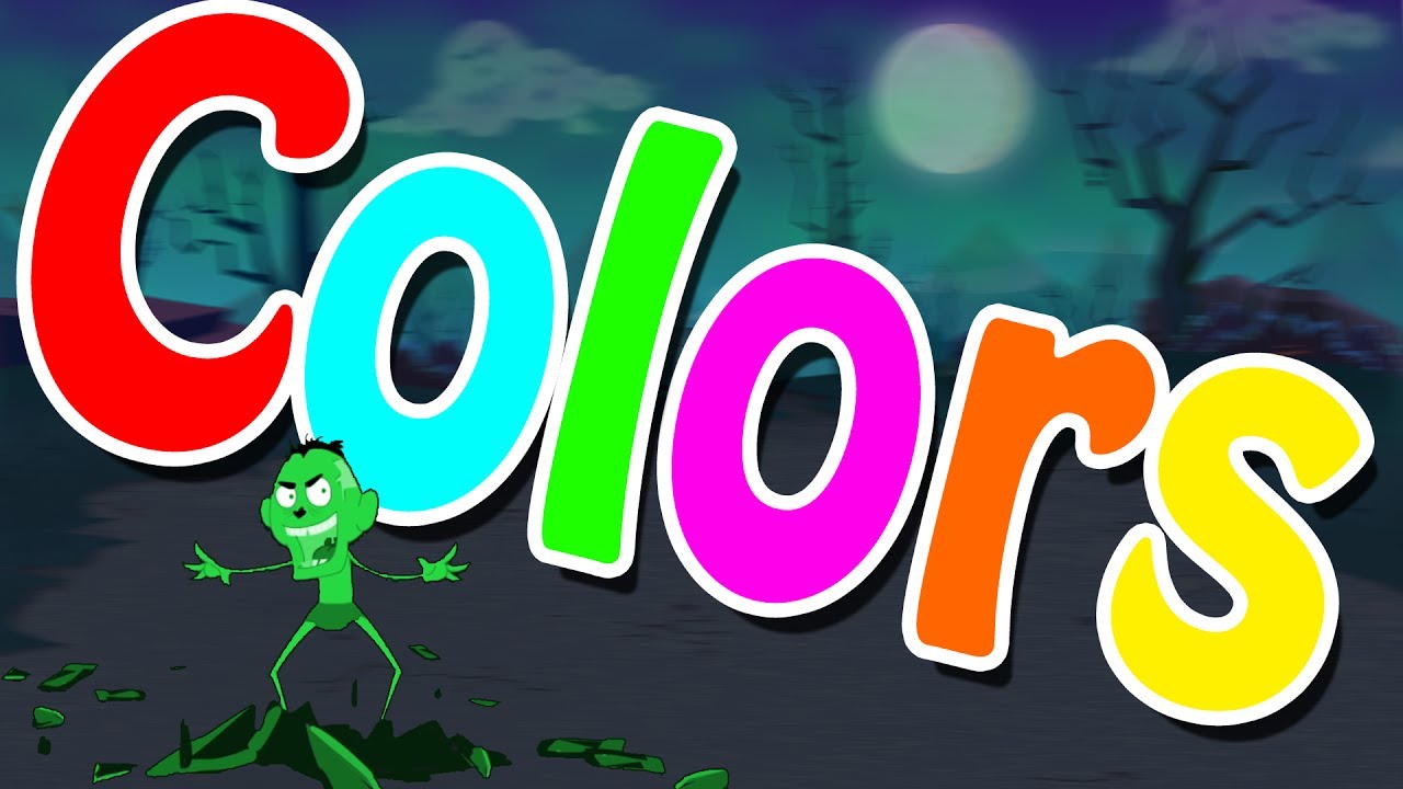 Scary Colors | Learn Colors for Kids | Scary Halloween Video | Colors ...