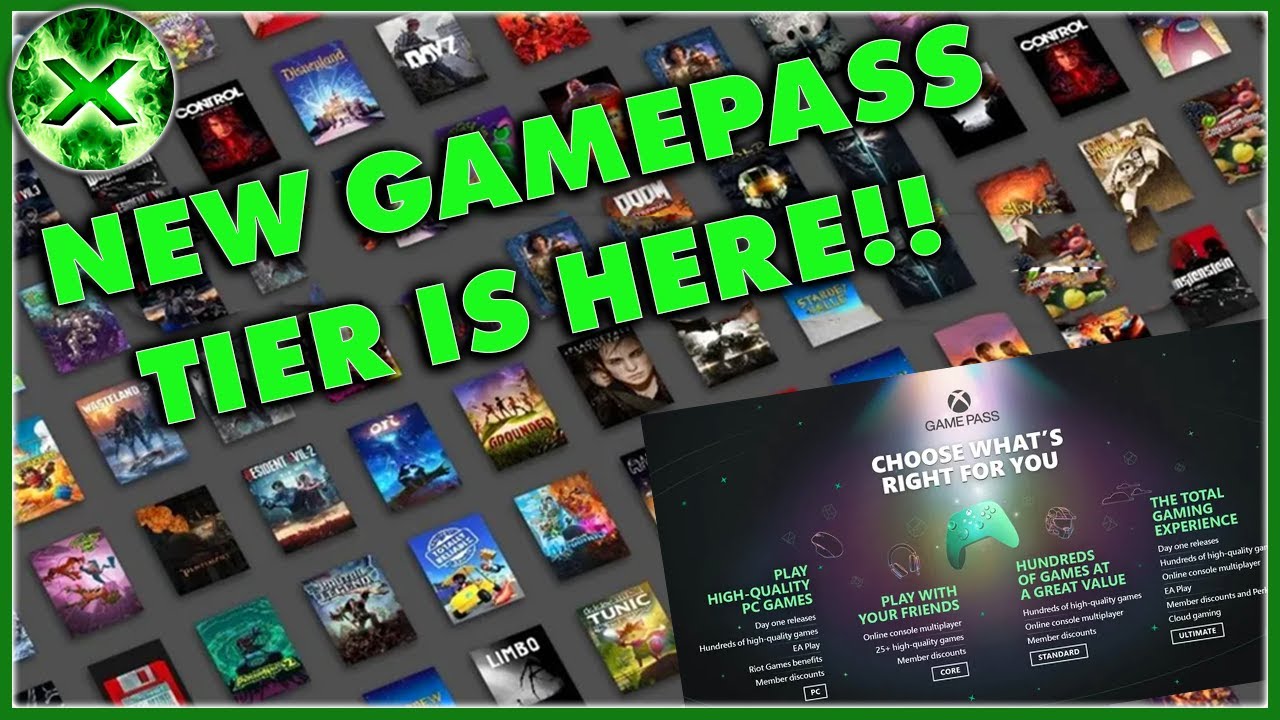 New Xbox Game Pass Tier Available NOW!! - YouTube
