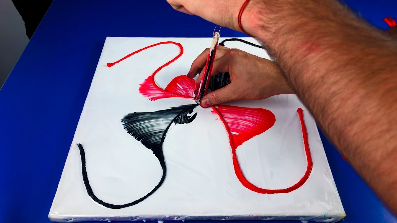 Perfect Acrylic String Pull Through A Ring - YouTube