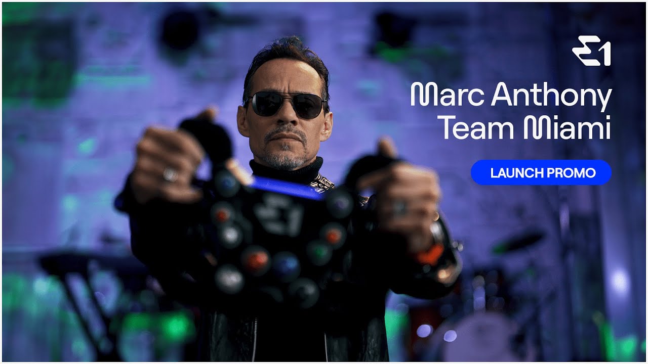 Marc Anthony launches Team Miami in the UIM E1 World Championship ...