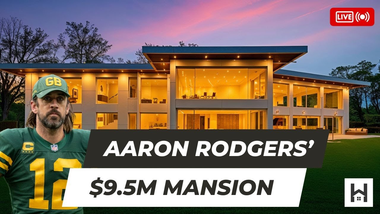 Inside Aaron Rodgers’ Stunning NJ Mansion - YouTube