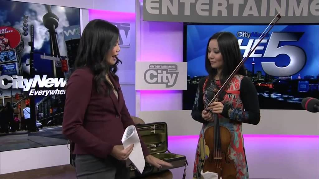 Canadian virtuoso violinist performs with 300 year old violin | CityNews - YouTube