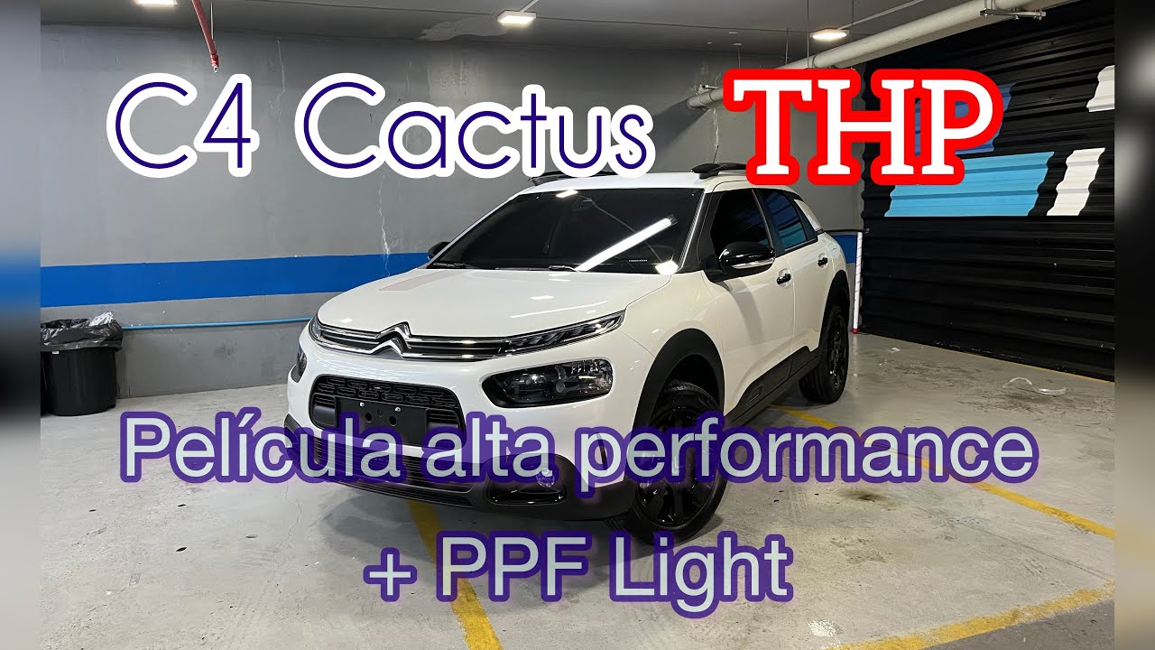 C4 Cactus THP 0km película alta performance + kit PPF light Garware ...