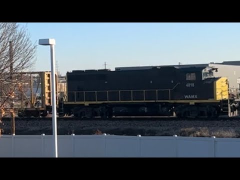 WAMX (Boise Valley Railroad) 4018 - YouTube