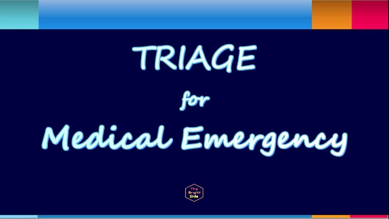 START Triage - Simple Triage and Rapid Treatment for Medical Emergency ...