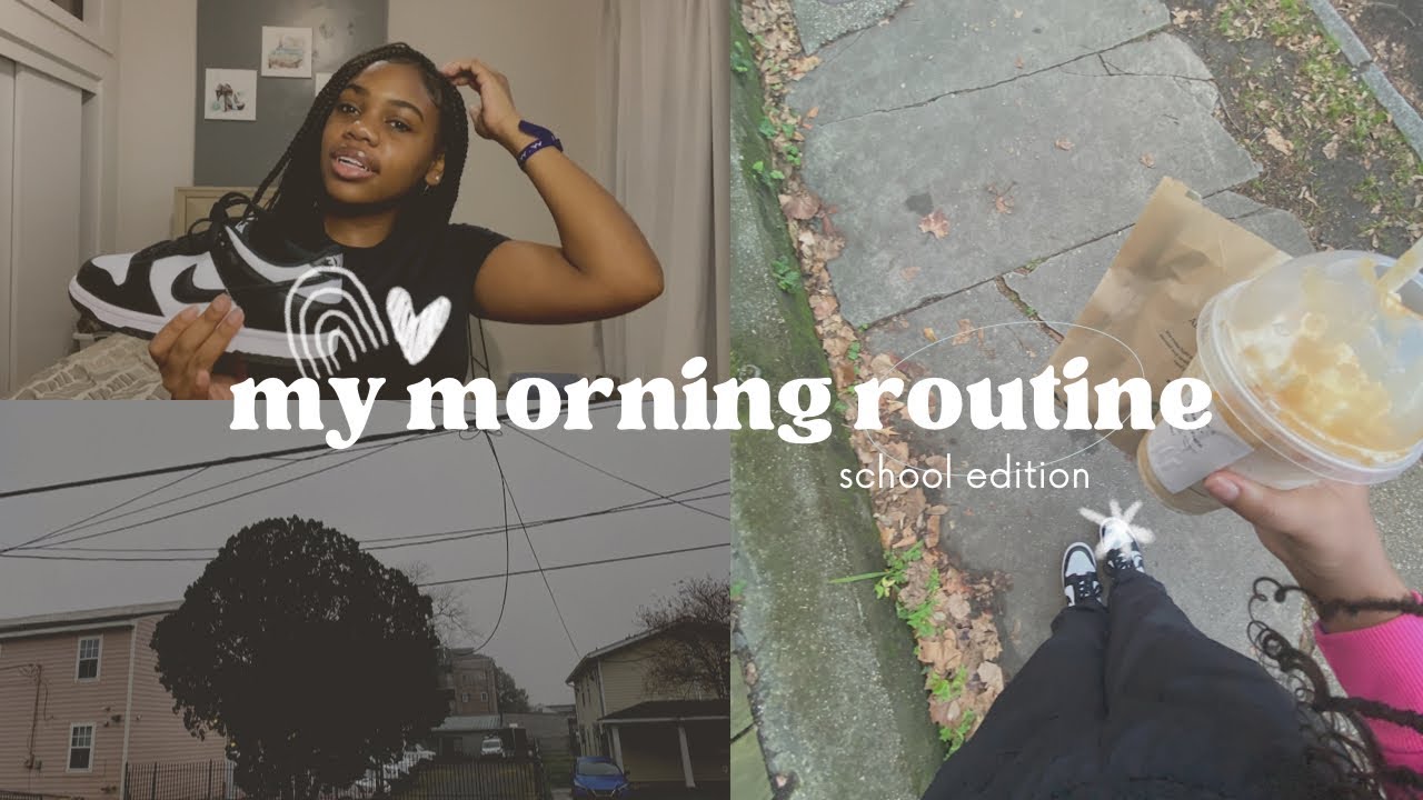 MY MORNING ROUTINE: school edition! - YouTube