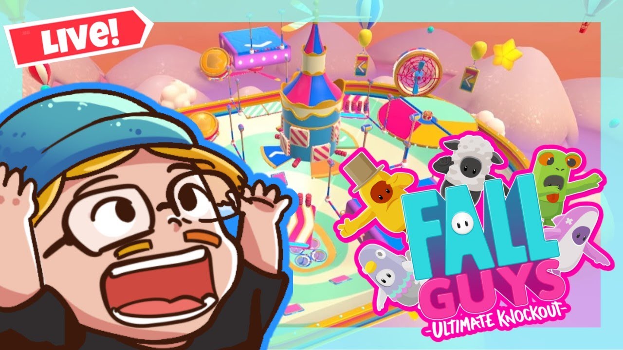 🔴RUNNING OF THE BEANS | Fall Guys: Ultimate Knockout w/ Friends - YouTube