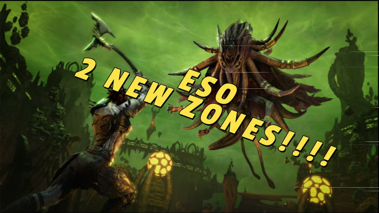 ESO NEW ZONES - NECROM’S TELVANNI PENINSULA & APOCRYPHA ZONES - YouTube