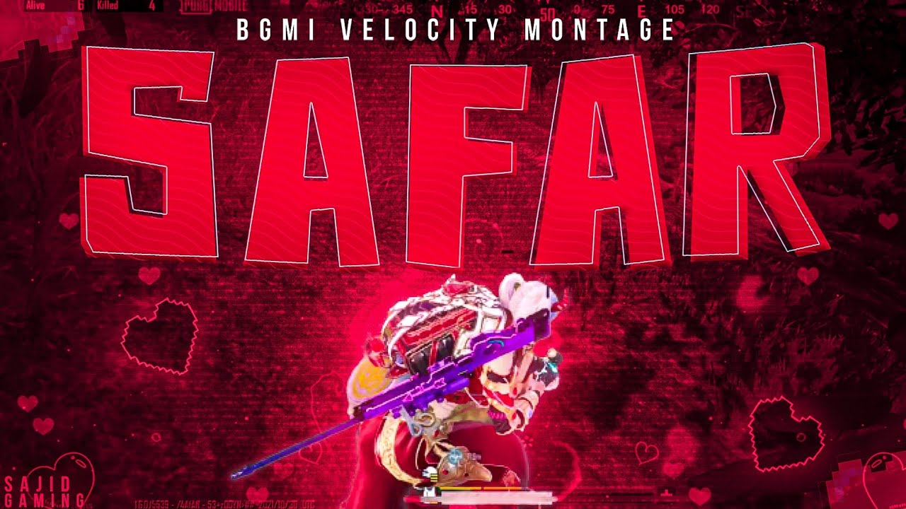 Safar - Pubg Best Edited Montage | Sajid Gaming - YouTube