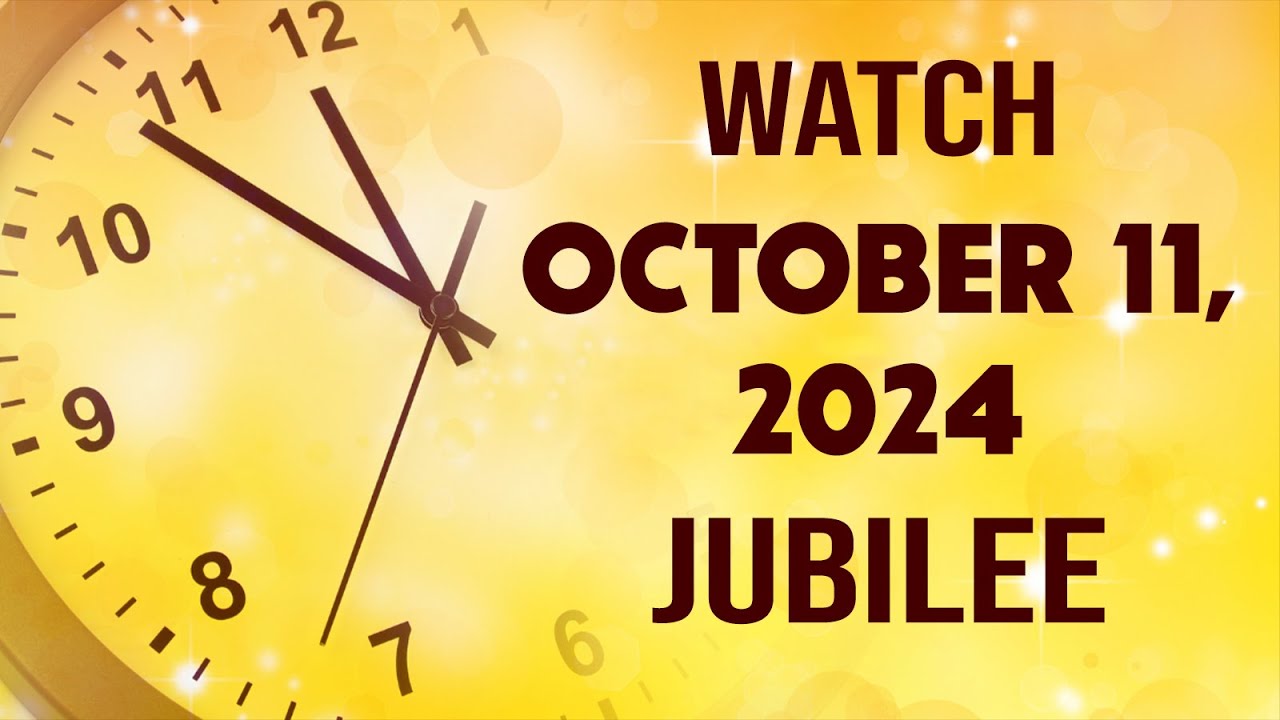 Watch October 11,2024 Jubilee 09/17/2024 - YouTube