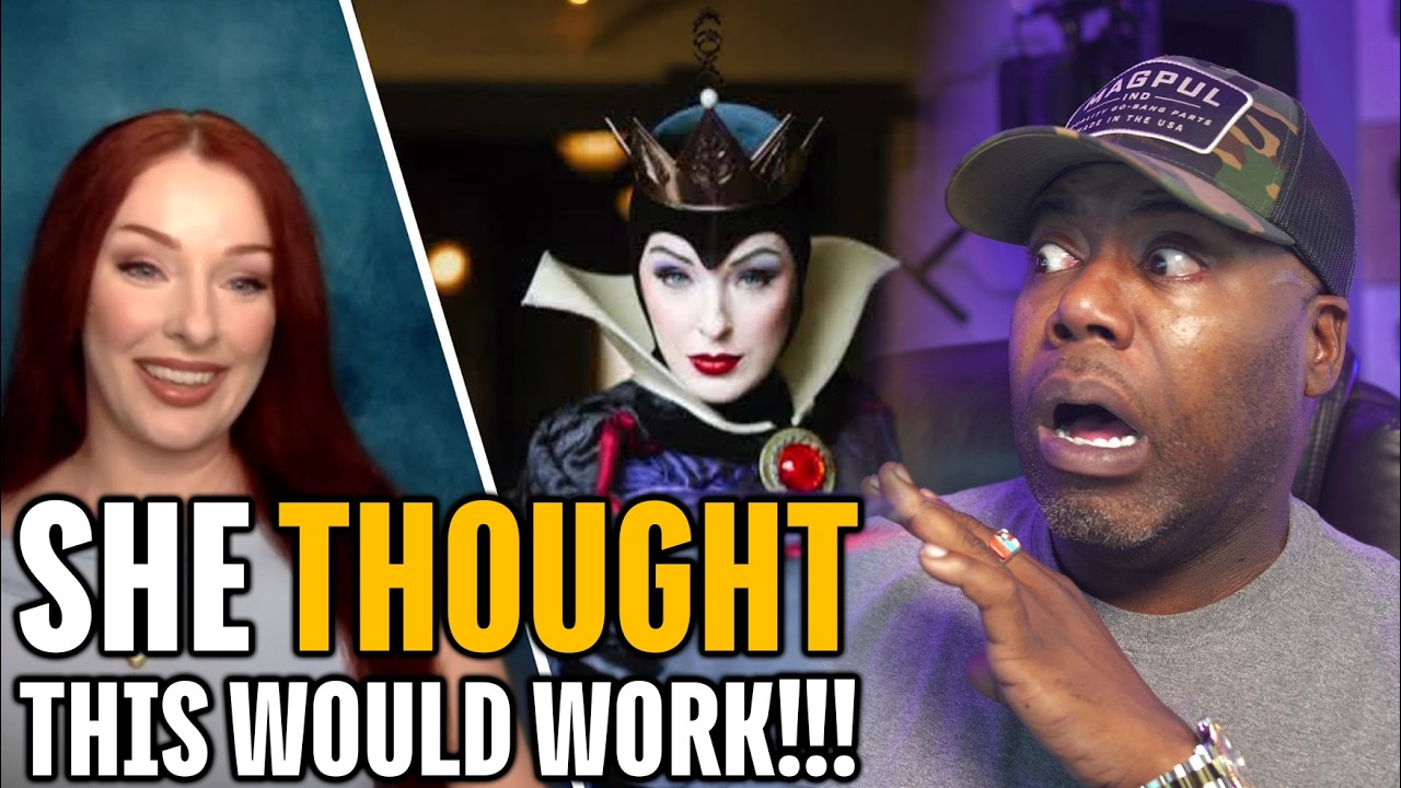 Disneyland's viral 'Evil Queen' reveals why she was fired - YouTube