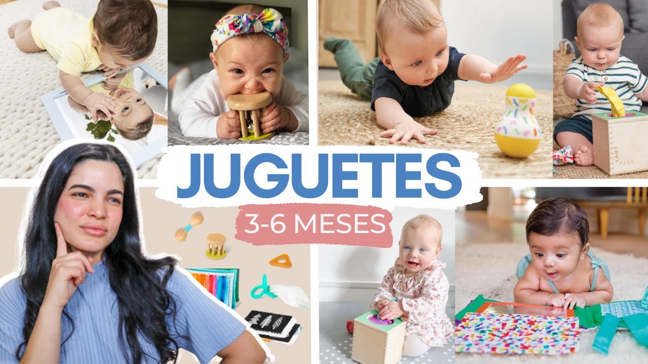 ⭕️ QUE JUGUETES DEBO COMPRAR para mi BEBE de 3-6 MESES 👶 - YouTube