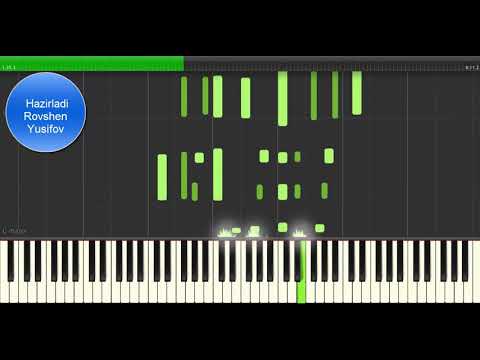 Ala Gozlum ( Akif Islamzade)  Piano Cover