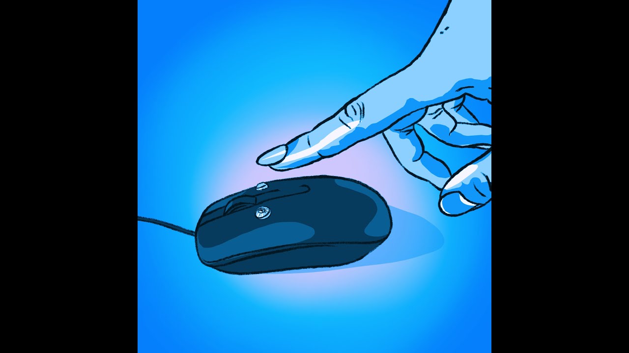 Capacitive touch mouse demonstration - YouTube