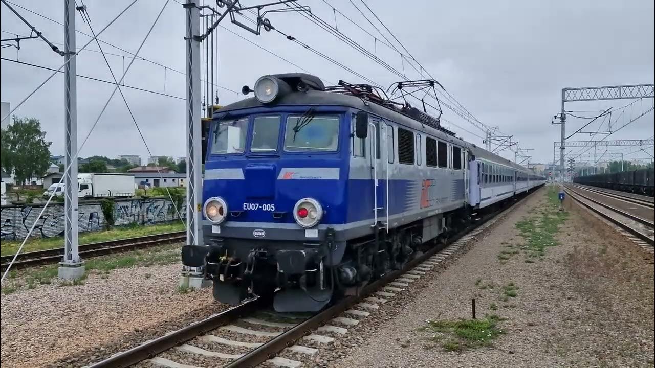 EU07-005 + TLK ARTUS z Przemyśla Gł. do Gdyni Gł., mija stację Rzeszów Zachodni 10.06.2022 - YouTube