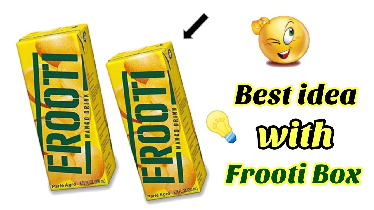 DIY Frooti Box Craft // Best out of waste ideas from Waste Box ...