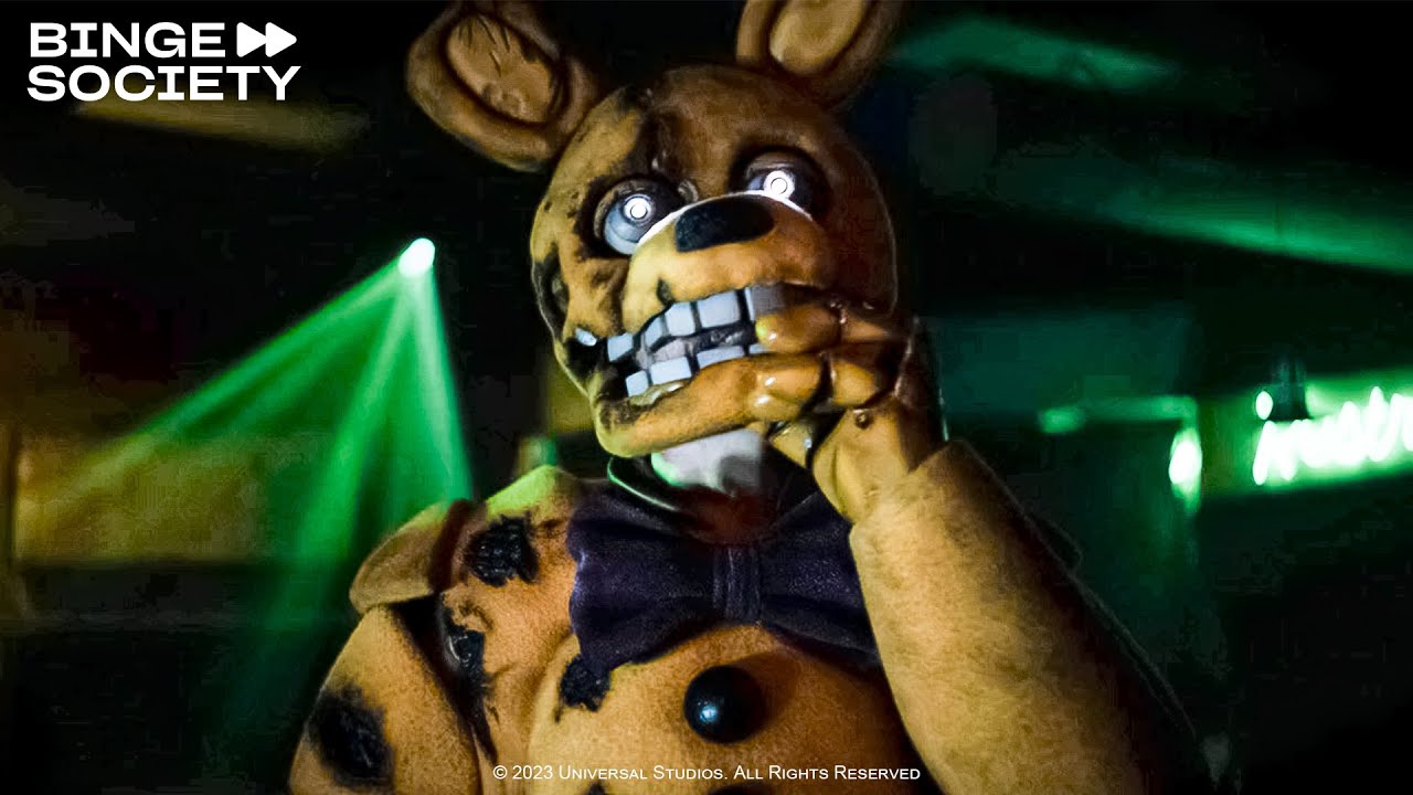 Five Nights at Freddy's (2023): Freddy Shows His Real Face - YouTube