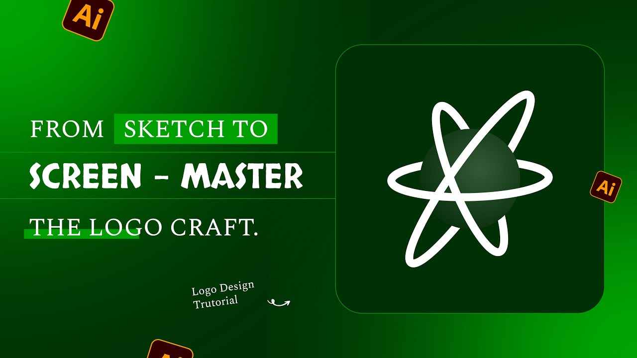 How To Design an Atomic Sphere Logo in Adobe Illustrator — Tech ...