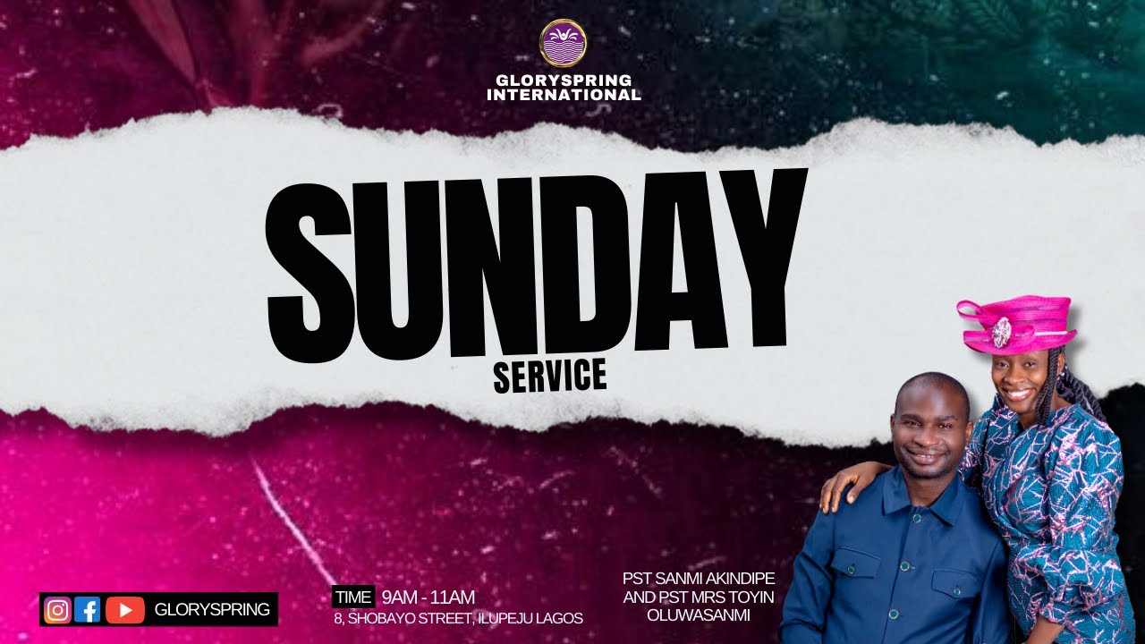 Glorious Sunday Service 26th Jan. 2025 - YouTube