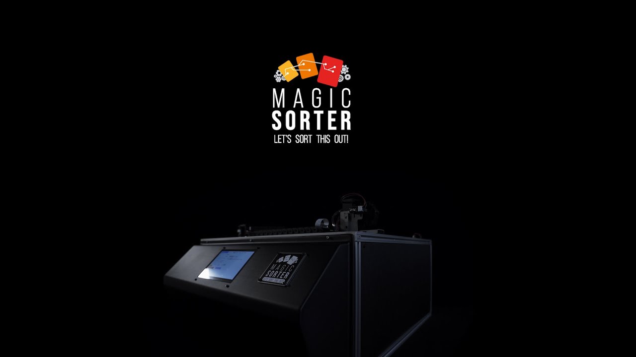 Magic Sorter - TCG Sorting machine - YouTube