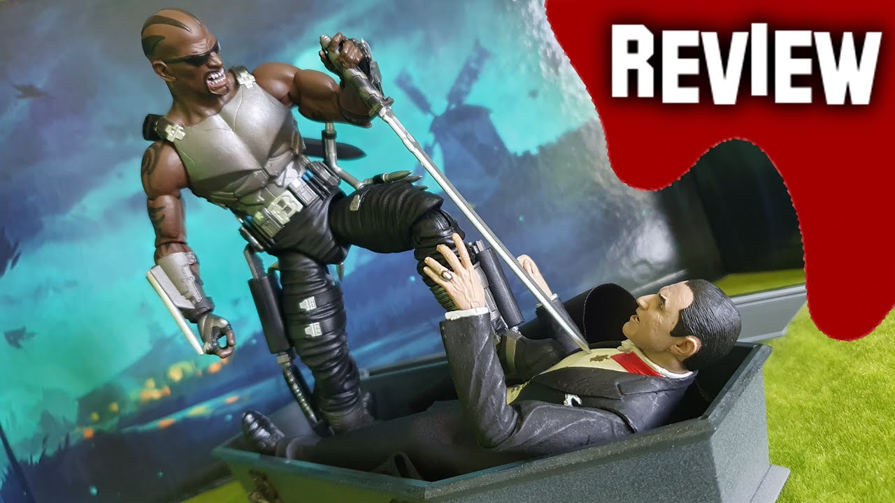 Marvel Select Comics Blade 2023 Diamond Select Toys Action Figure Review