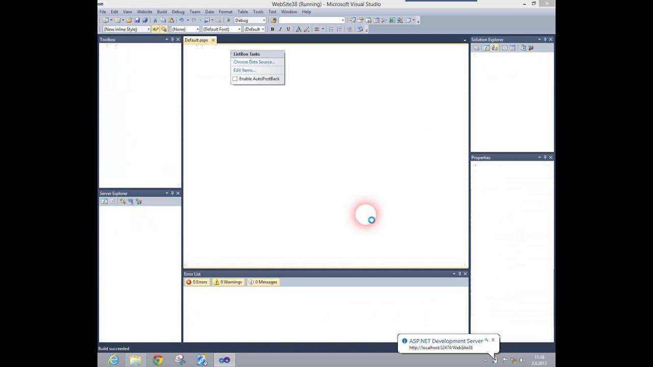 Visual Studio ListBox DropDownList kullanımı - YouTube
