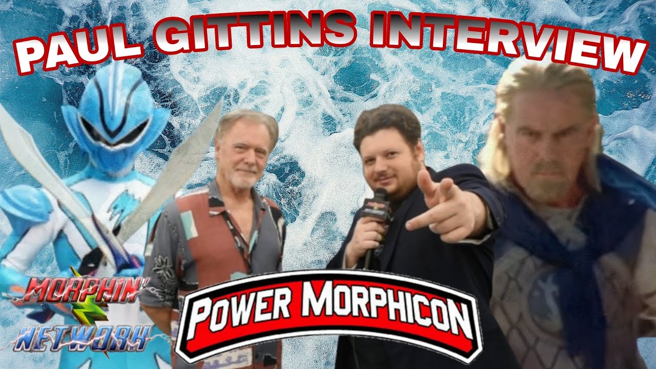 Paul Gittins (Shark Jungle Fury Ranger) Power Morphicon 2024 Interview ...