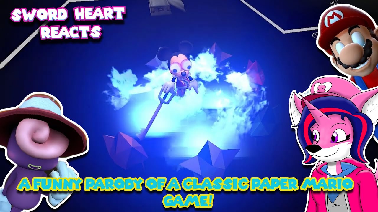 The Power Of The Crystal Stars!!! || Sword Heart REACTS To Paper Mario ...