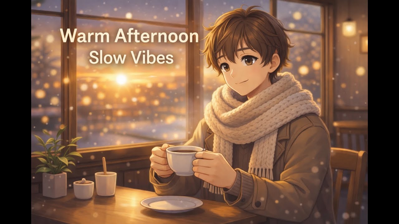 [Playlist] Warm Afternoon ☕ Slow Vibes for a Cozy Winter Café (3H)달달 감성 ...