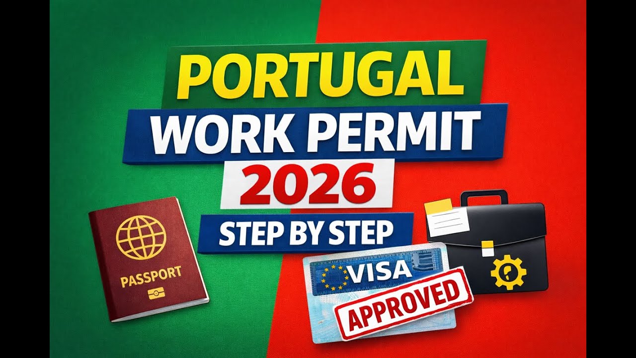 Ho to get Portugal work permit 2026? - YouTube