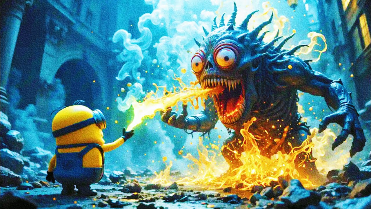 The Haunted Forest:Minion vs. The Shadow Monster - A Tale of Courage ...