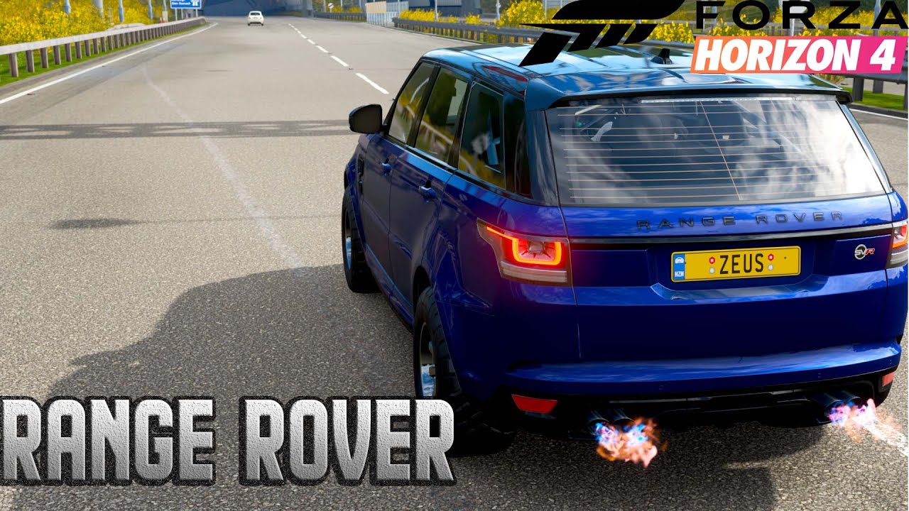Forza Horizon 4 Range Rover (Nvidia Geforce GTX 1650 60 Fps) Gameplay ...
