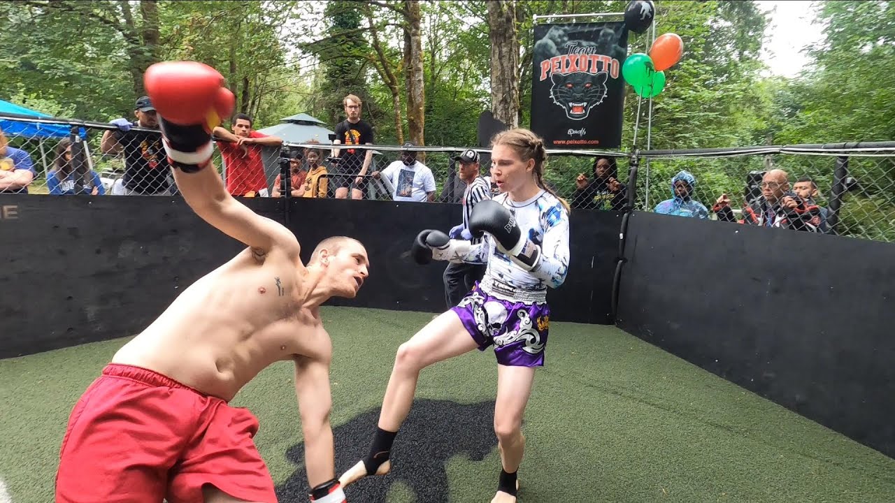This Man vs Woman Match doesnt end like you think it will... - YouTube