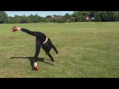 Cartwheels into backflips