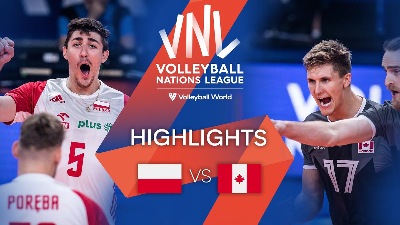 🇵🇱 POL vs. 🇨🇦 CAN - Highlights Week 2 | Men's VNL 2022 - YouTube