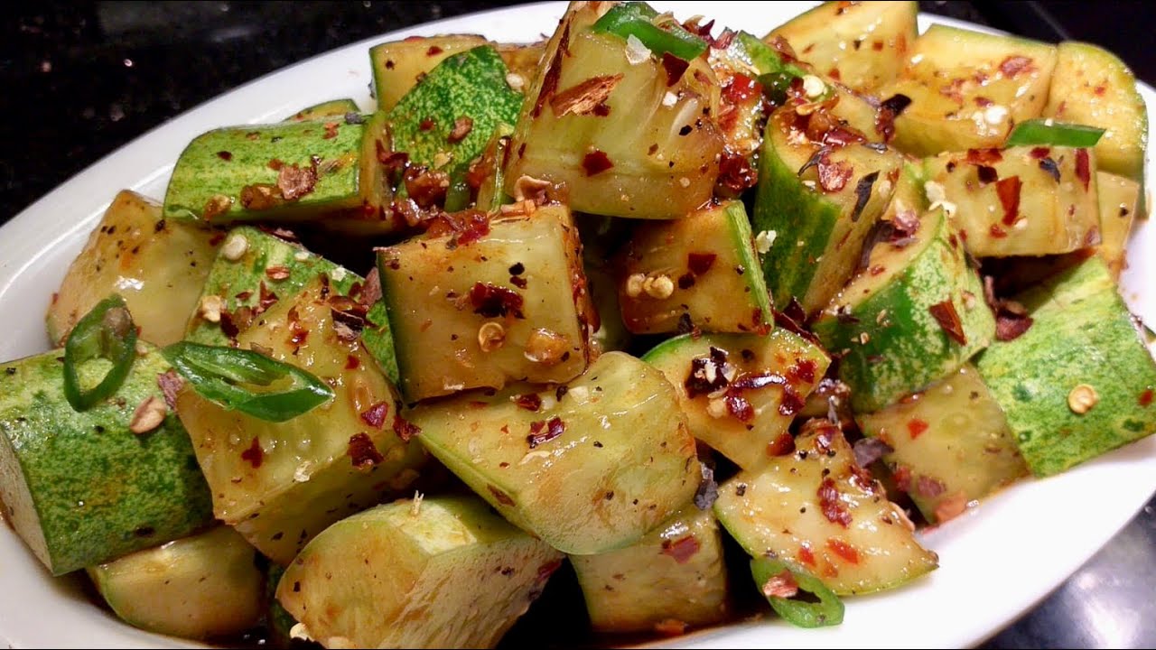 Cucumber Salad/ Cucumber Salad Recipe/ Sasha Salad (Aparna’s MAGIC ...