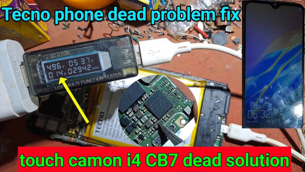 touch camon i4 dead solution | Tecno phone dead problem fix | tecno cb7 ...