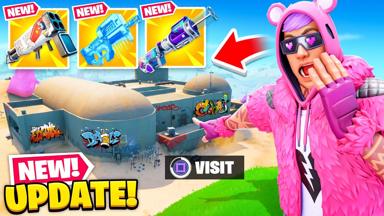 *NEW* HUGE UPDATE in Fortnite! (New Exotics, Skins + MORE) - YouTube