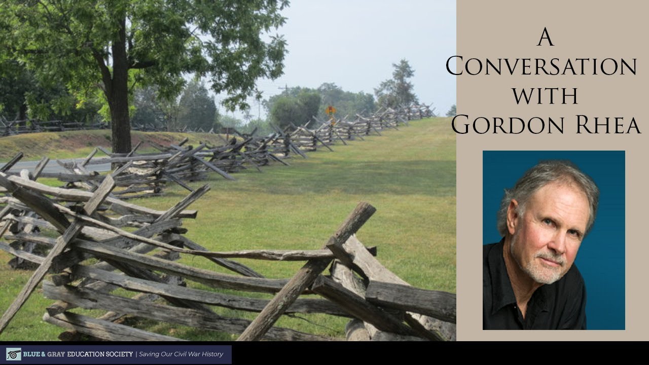 Civil War 101: A Conversation with historian Gordon Rhea - YouTube