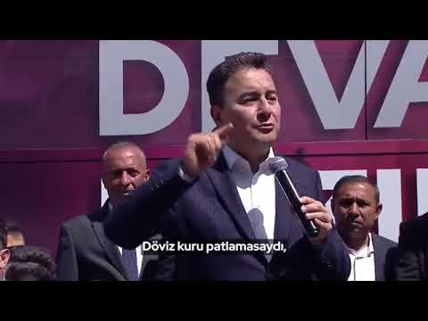 Ali Babacan Esenyurt'ta, Cumhurbaşkanı Erdoğan'a mazot fiyatları üzerinden yüklendi