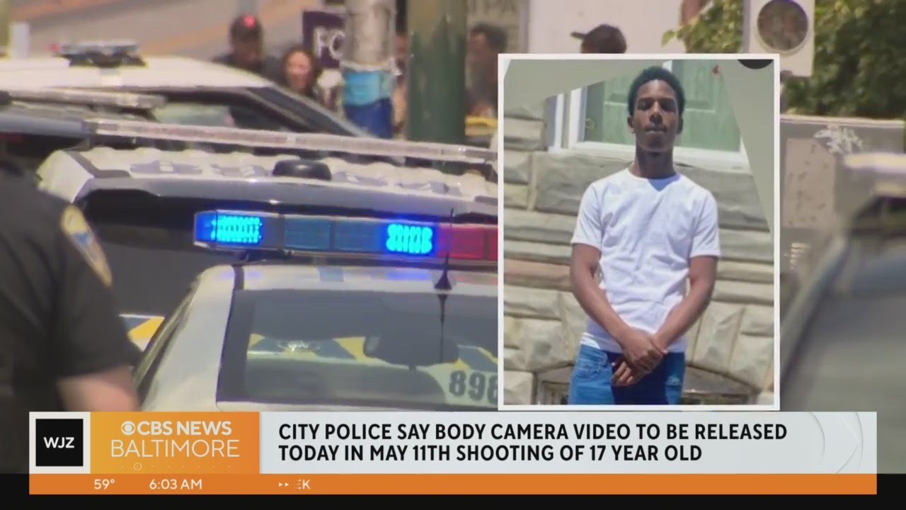 Baltimore Police To Release Body Camera Video Of Shooting Of 17 Year