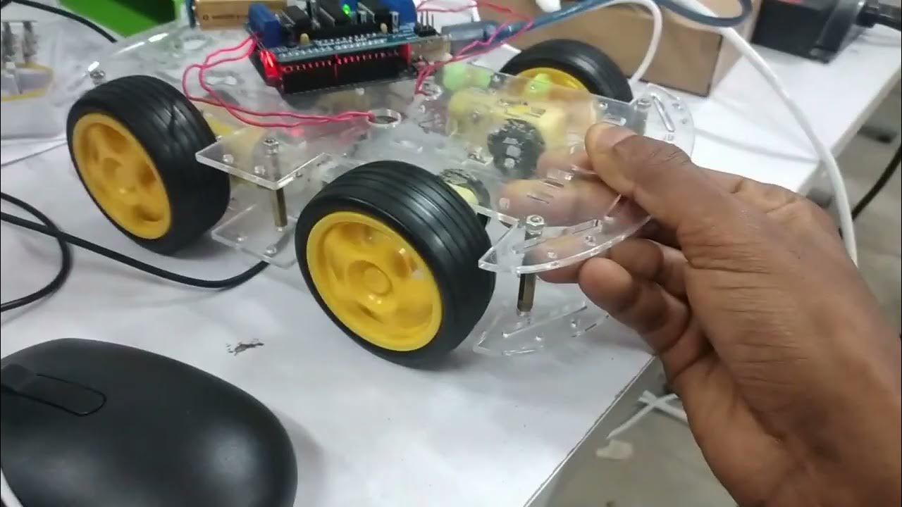 DC-motor control using Nvidia Jetson Nano 2GB & Arduino - YouTube