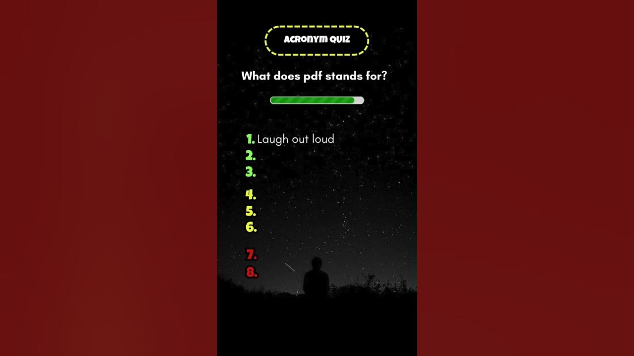 Most people can’t DECODE these 8 acronyms 🤯 #quiz - YouTube