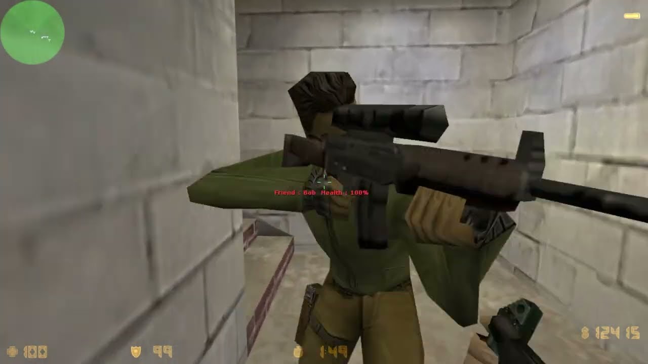 Counter Strike 1.6 | cs_backalley Map Gameplay - YouTube